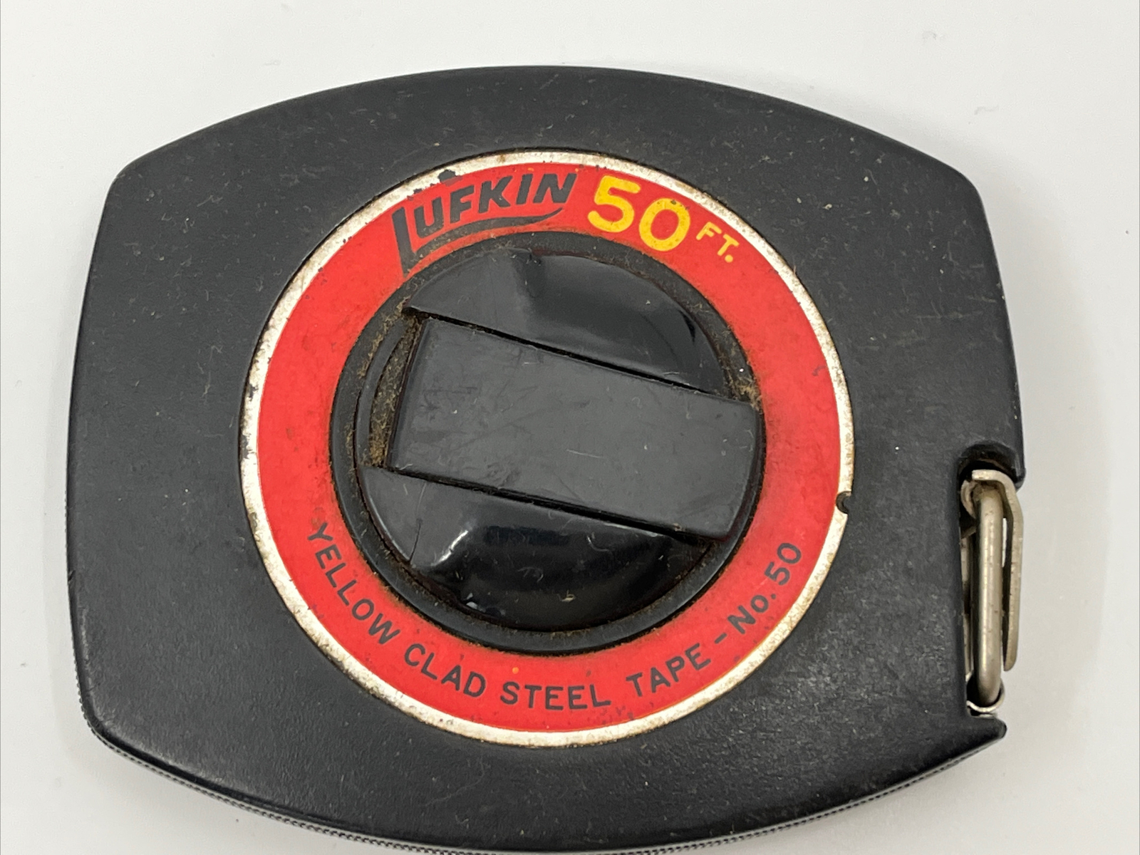 Vintage Lufkin 50 Ft. Tape Measure Yellow Clad Steel | eBay