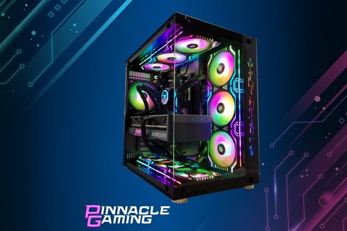 Pinnacle Desktop Gaming PC Computer i7-13700K NVIDIA GeForce RTX 4070 ...