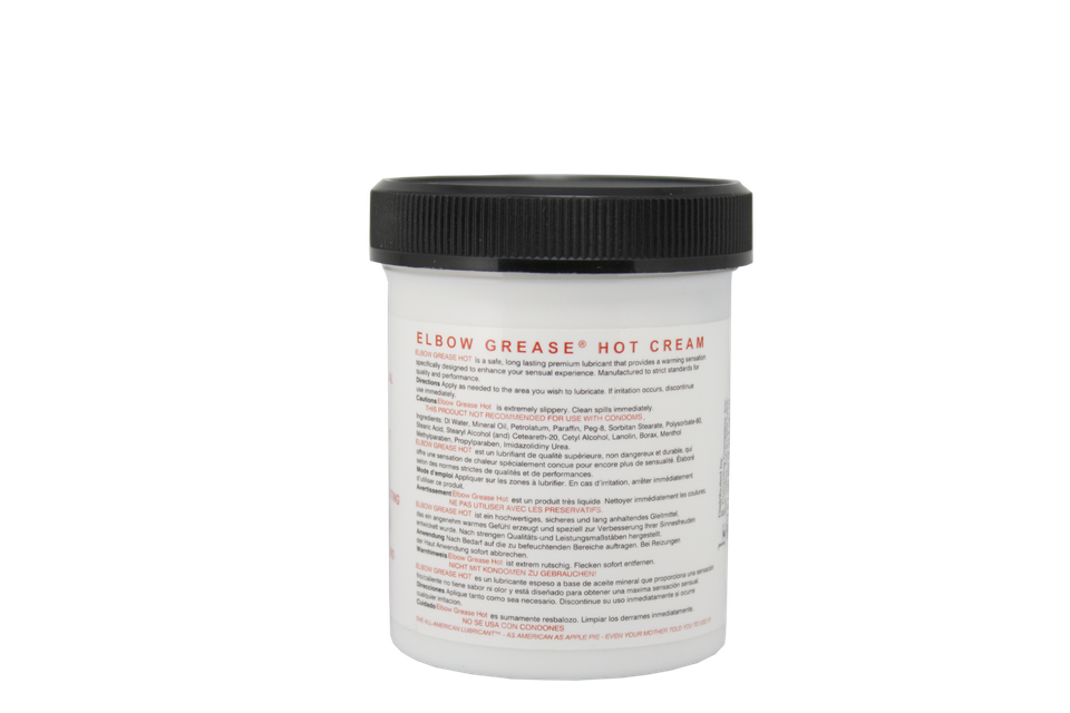 Elbow Grease Cream Hot Formula Lubricant🍯Warm Deep Fisting Massage Oil ...