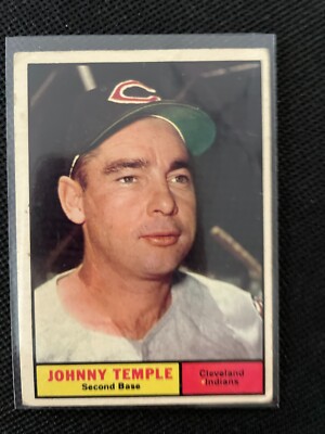 1961 TOPPS # 155 JOHNNY TEMPLE | eBay