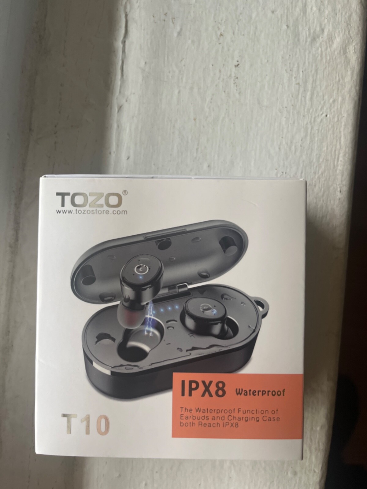 TOZO T10 Bluetooth 5.0 Wireless Earbuds with Wireless Charging Case ...
