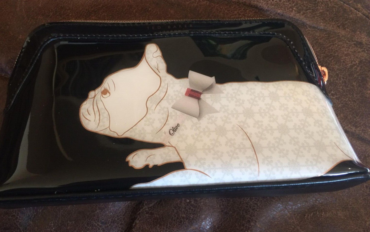 Ted Baker French Bulldog Makeup Bag | Saubhaya Makeup