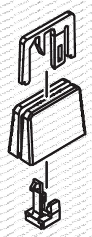 Pioneer P-Lock Fader Knob DDJ 400 800 1000 FLX SB SR2 (DAC2684+DAC2685 ...