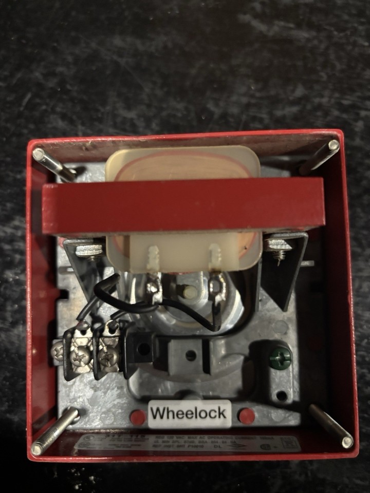 Wheelock 31T-115-R Fire Alarm Horn Signal Device 120V old Stock Ratty ...