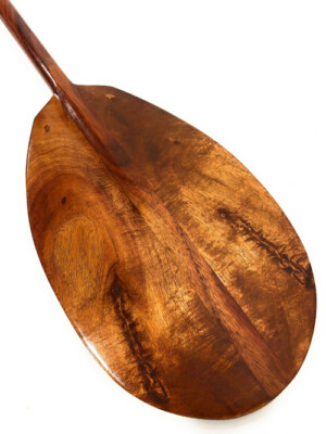 AAA+ Curly Koa Paddle/Oar 60" Outrigger Canoe - Made in Hawaii | # ...