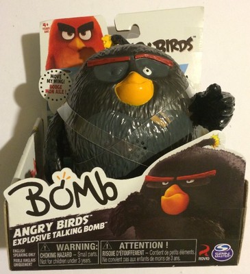 New Angry Birds Explosive Talking Bomb Action Figure WINK ERROR SUPER ...