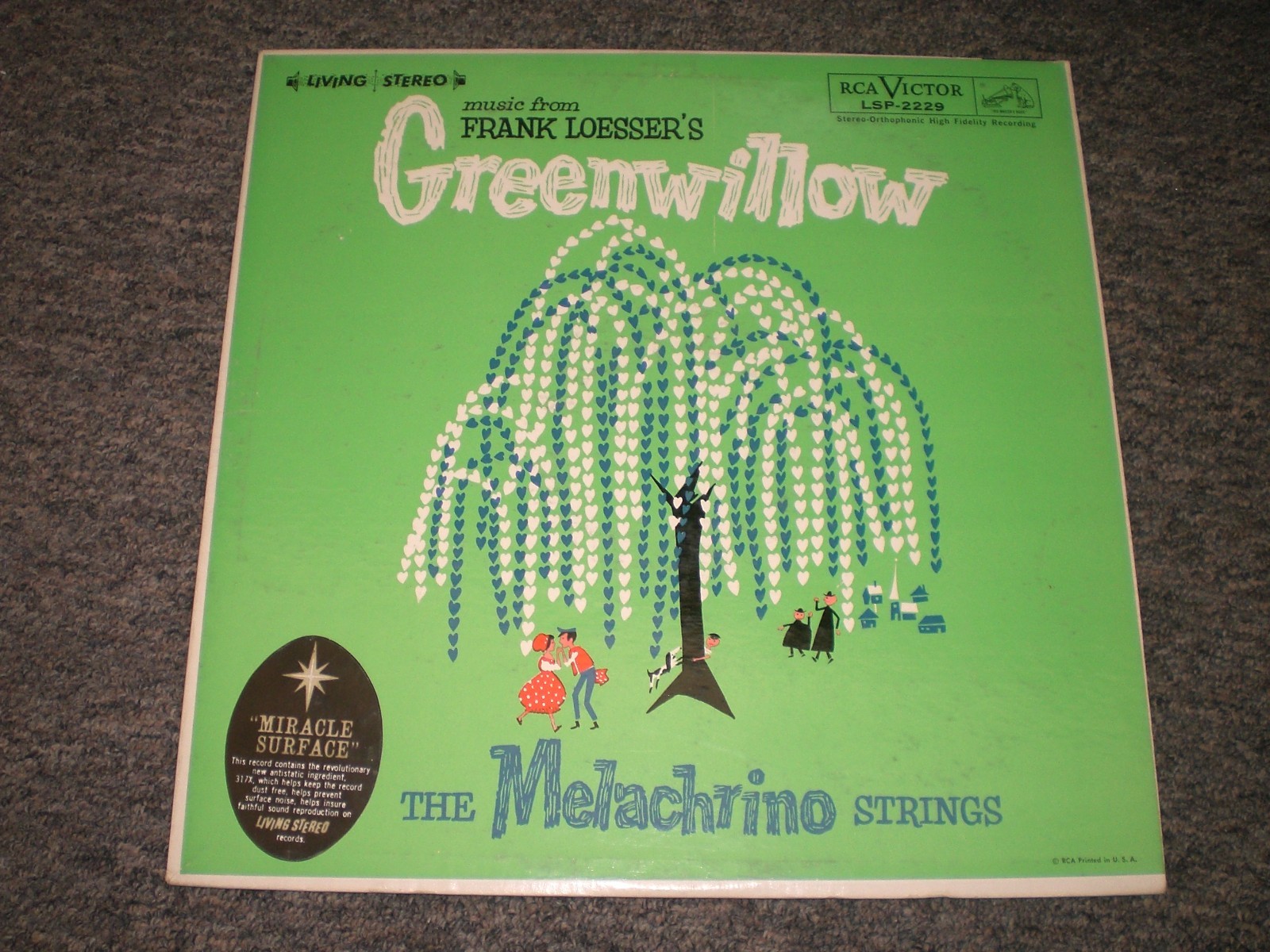 Frank Loesser's Greenwillow~The Melachrino Strings~RCA LSP-2229~FAST ...
