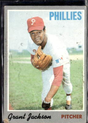 1970 Topps #6 Grant Jackson VG/Poor | eBay