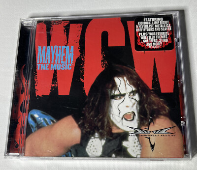 WCW Mayhem: The Music by Various Artists-”-CD, Nov-1999, Tommy Boy ...