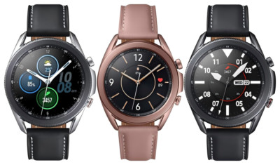 Samsung Galaxy Watch3 SM-R850 45mm GPS + LTE Cellular Black Silver - A ...