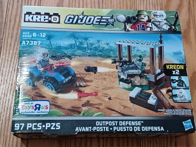 KRE-O GI Joe "Outpost Defense" 97 pc set - Stormshadow Beachhead - new ...