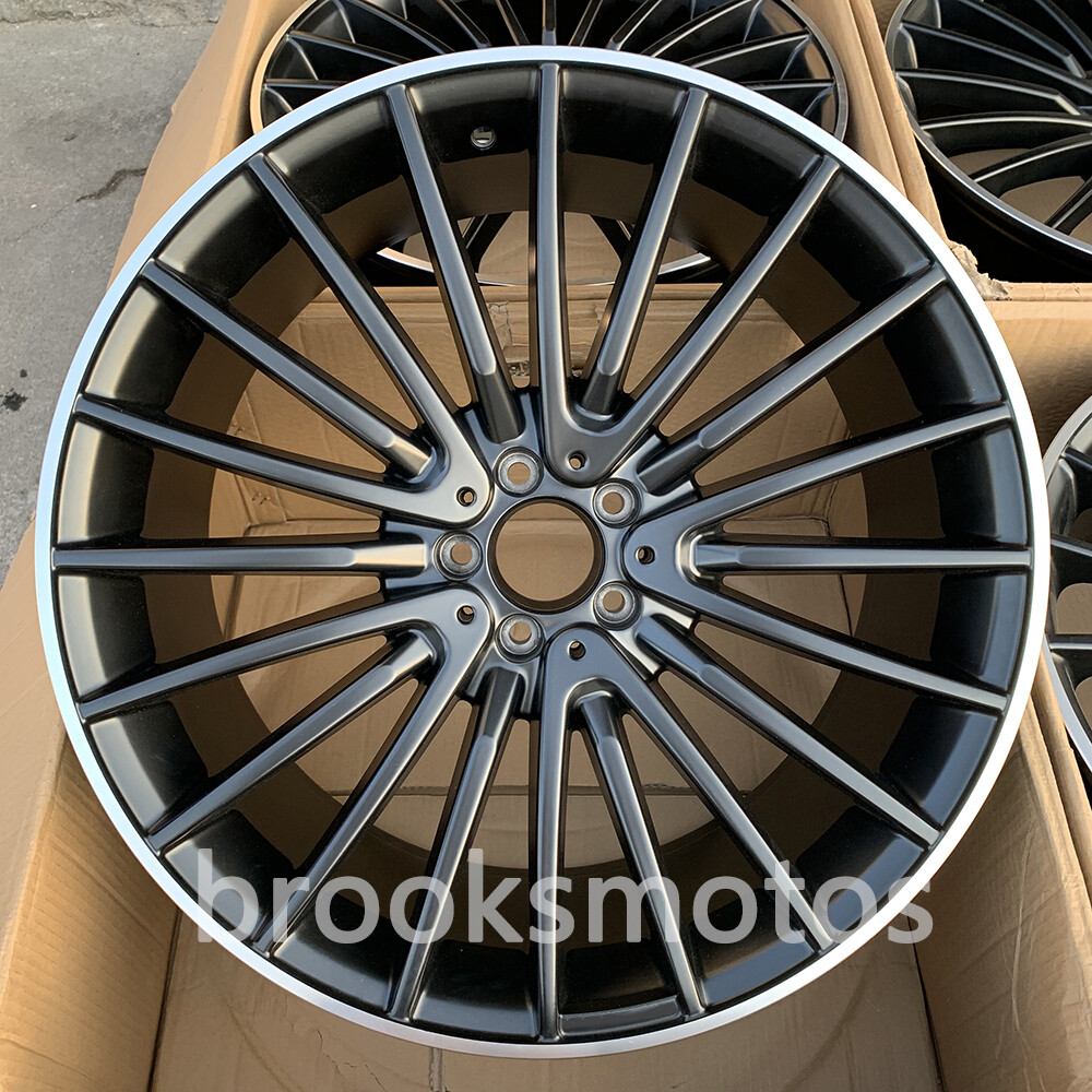 22" MULT SPOKE STYLE WHEELS RIMS FITS FOR MERCEDES BENZ W166 X166 GLS ...