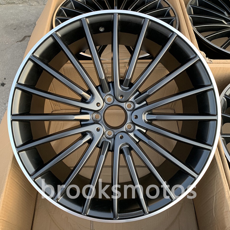 22" MULT SPOKE STYLE WHEELS RIMS FITS FOR MERCEDES BENZ W166 X166 GLS ...