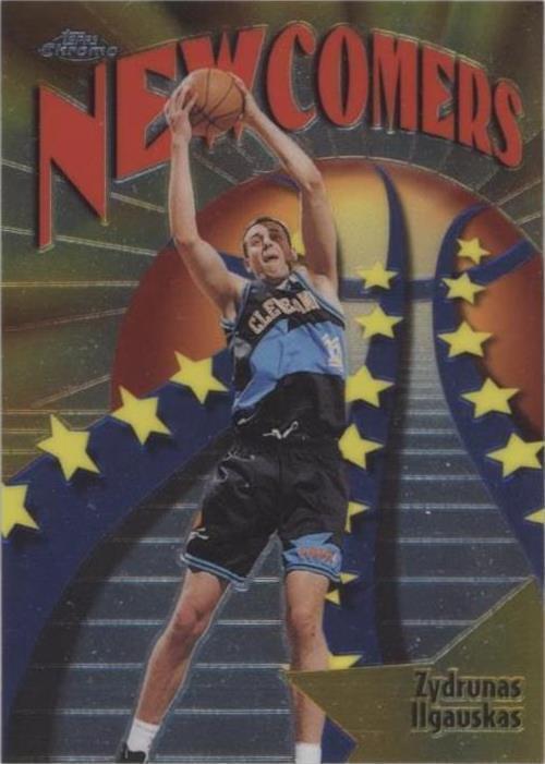 1998-99 Topps Chrome - Season's Best Newcomers Zydrunas Ilgauskas #SB28 ...