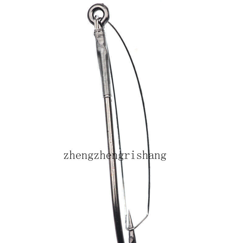 20pcs Weedless Fishing Hooks Wacky Rig Drop Shot Rig Weed Gurad Worm ...