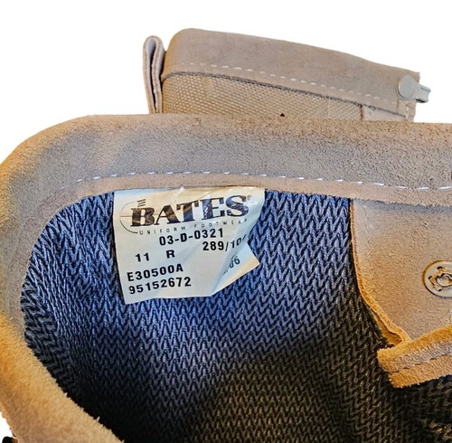 Bates E30500A Gore-Tex Military Combat Brown Boots Men 11R VIBRAM SOLE ...