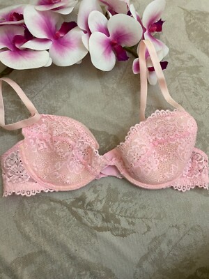 Intimissimi Bra size it 2a us 32a eu 70a padded underwired pink | eBay