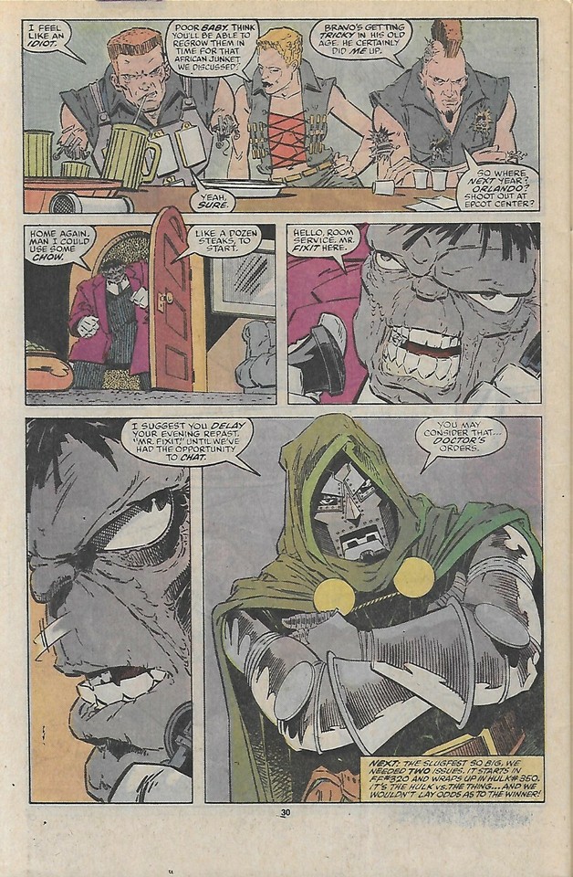 Incredible Hulk Comic 349 Copper Age First Print 1988 Peter David ...
