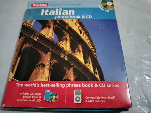 Berlitz Italian Phrase Book & CD (English and Italian Edition) By ...