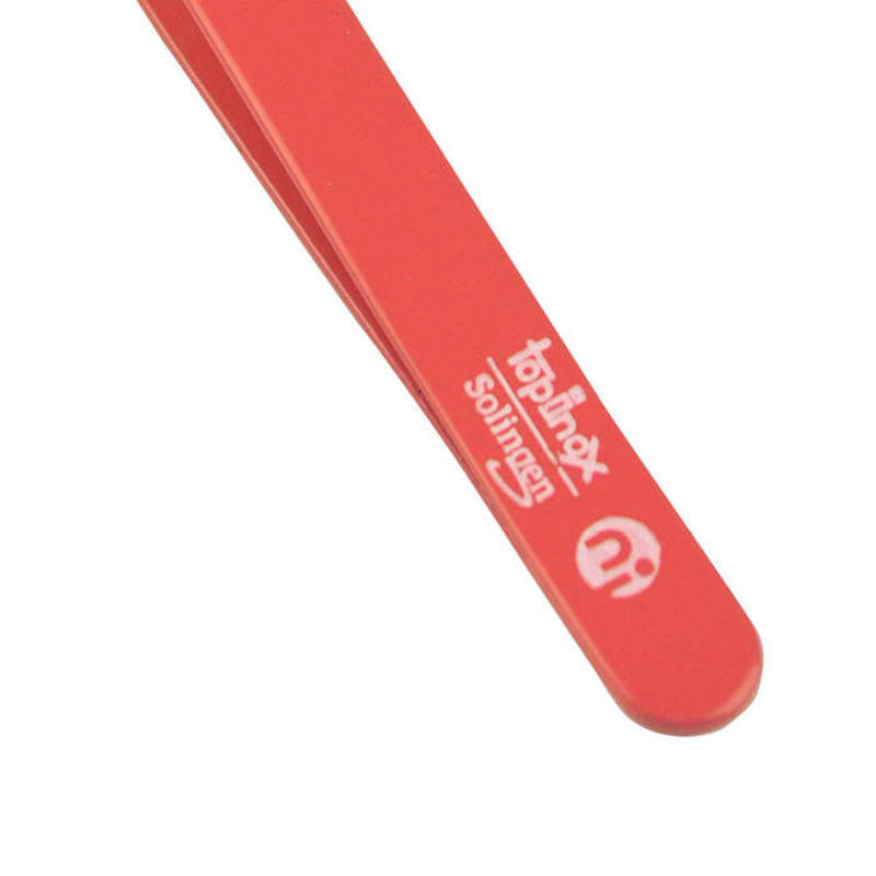 Niegeloh Solingen Straight Tweezers Topinox Red Eyebrow Hair Remover ...