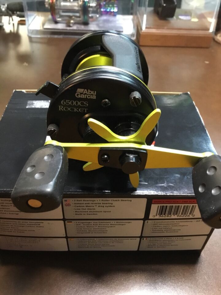 ABU GARCIA AMBASSADEUR 6500cs PRO ROCKET ZOMBIE SLAYER SPECIAL NEW IN ...