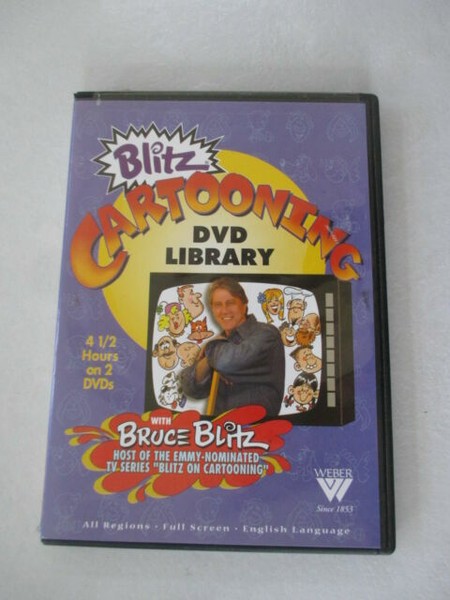 2 DVD -bruce Blitz on Cartooning Library for sale online | eBay