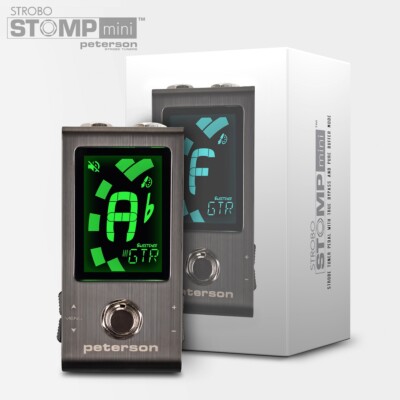 Peterson STROBOSTOMP MINI Stompbox Strobe Tuner Pedal Guitar Bass | eBay