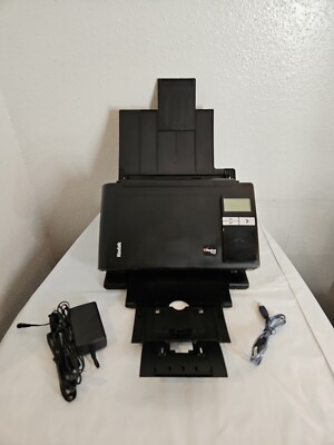 Kodak i2400 Color Document Scanner Auto Feeder with AC Adapter & Usb ...