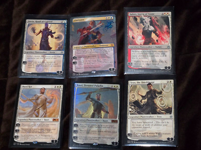 MTG Planeswalker x6 Basri Ket/Basri Devoted Paladin(FOIL)Elminster/Teyo ...