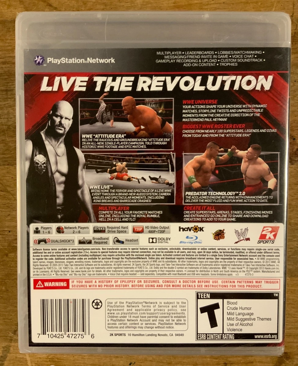 Wwe 13 Ps3 Cover