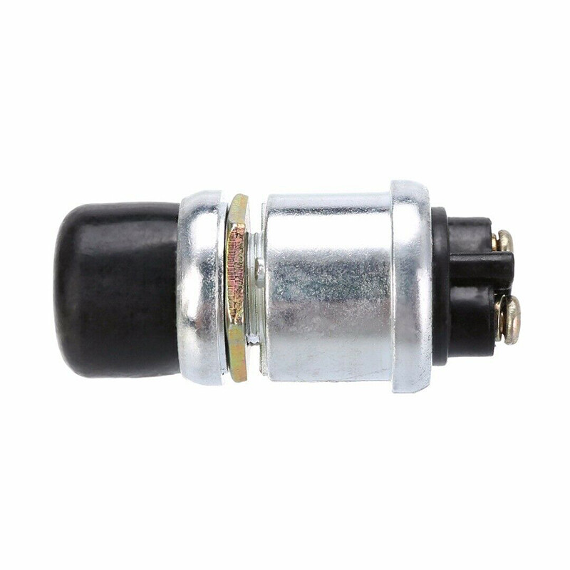 Universal Waterproof Momentary Ignition Push Button Starter Switch 60/ ...
