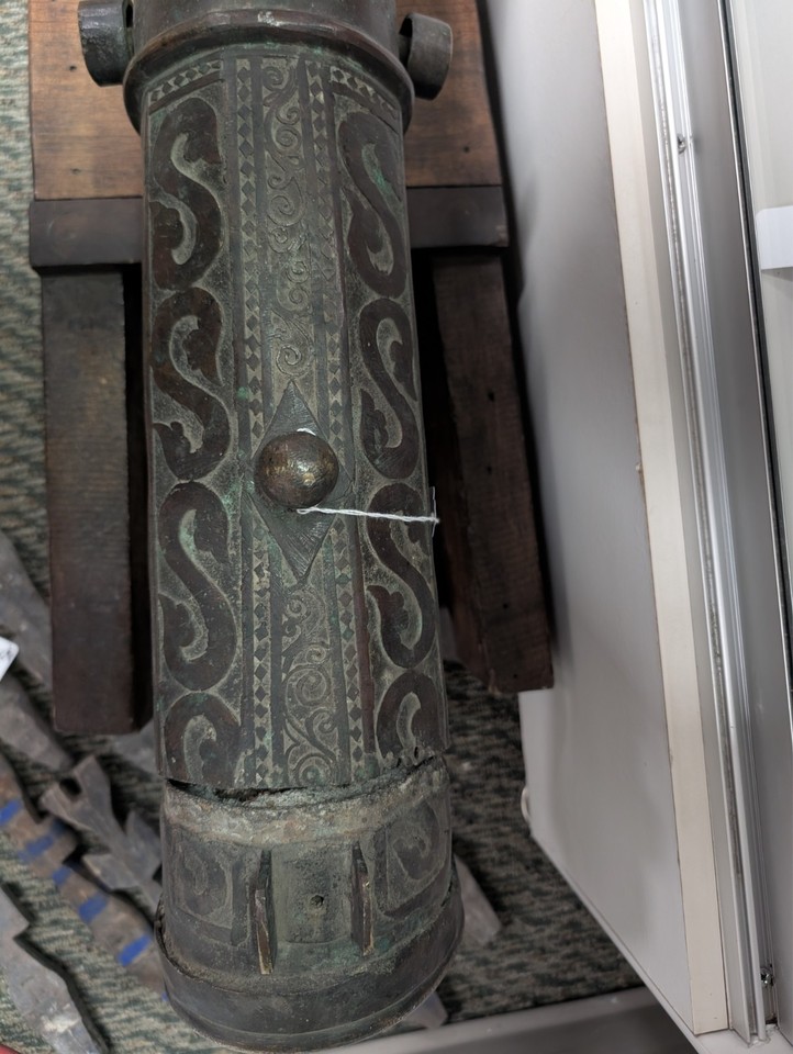 Museum-Quality Antique 18th Century Indonesian Bronze Cannon Lantaka ...