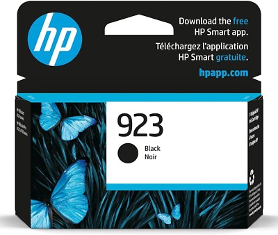 Geniune HP 923 Ink Cartridge Black or Color for inkjet 8120/8130 Series ...