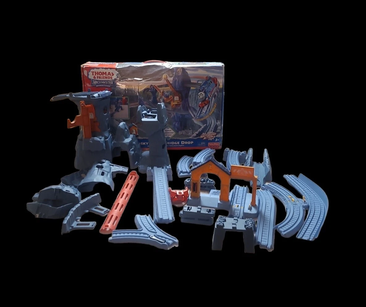 Thomas The Train Trackmaster Risky Rails Bridge Drop