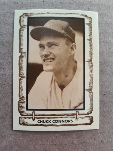CHUCK CONNORS Brooklyn DODGERS 1980 CRAMER Legends Baseball Card #28 ...