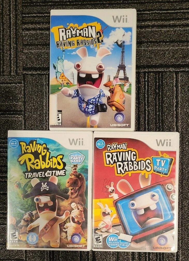 Wii Raving Rabbids Travel In Time 2