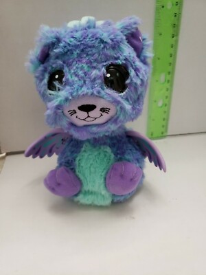 Hatchimal Draggle Dragon Multi/Blue Hatched Interactive Lights Up- Fast ...