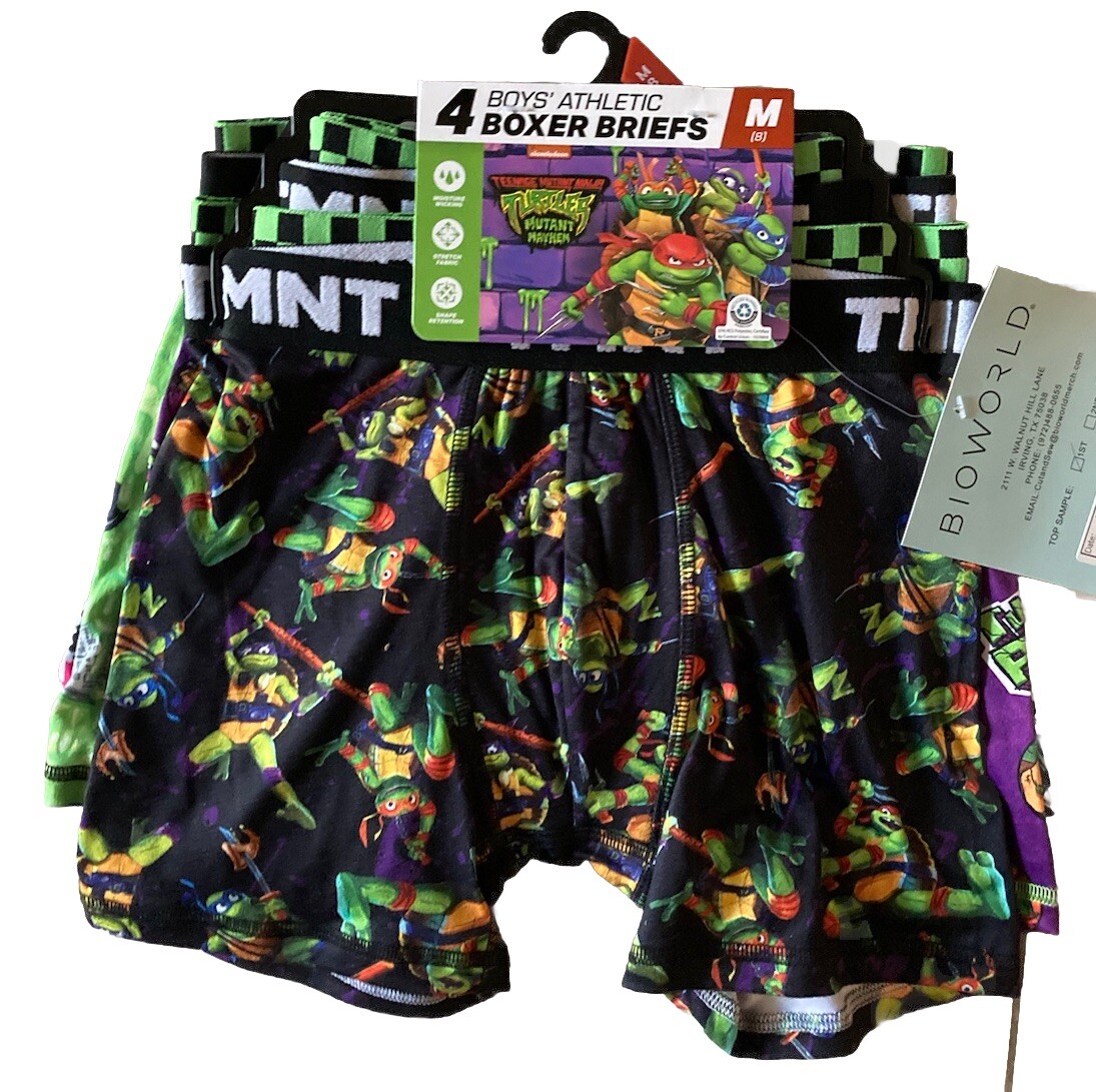 Teenage Mutant Ninja Boys Boxer Briefs Teenage Mutant Ninja Turtles