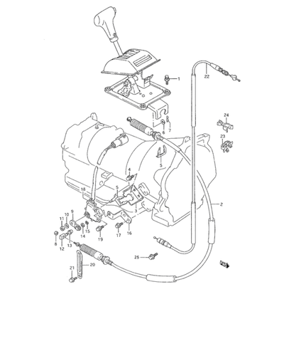 KICK DOWN CABLE rebuild kit for Sidekick Geo Chevy TRACKER 16 Valve M65 ...