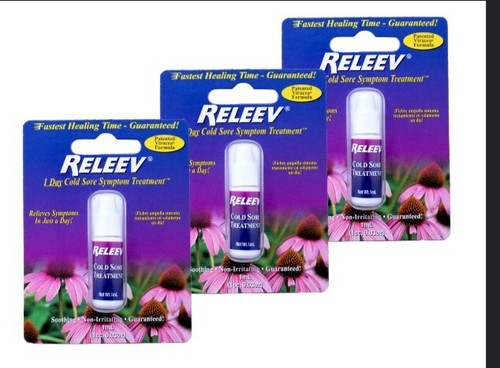 Releev 1 Day Soothing Cold Sore Symptom Treatment Fastest Healing Time ...