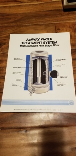 Vintage Amway Water Treatment System Salesman Sample Demonstration kit ...