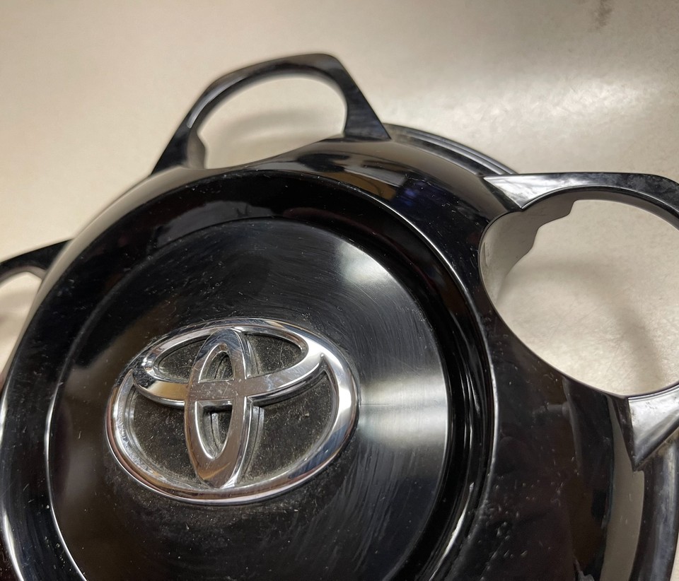 One Used OEM Takeoff Toyota Tundra Black 7 3/4 Inch Wheel Center Cap ...