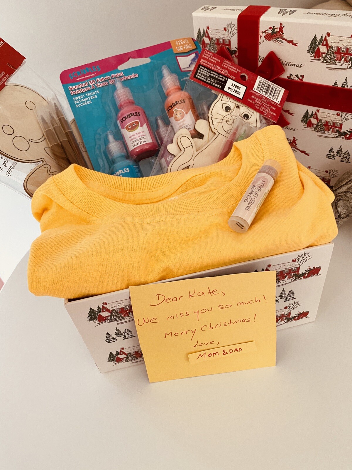 Christmas Gift Box for Girls Educational Gifts for Girls Paintable ...