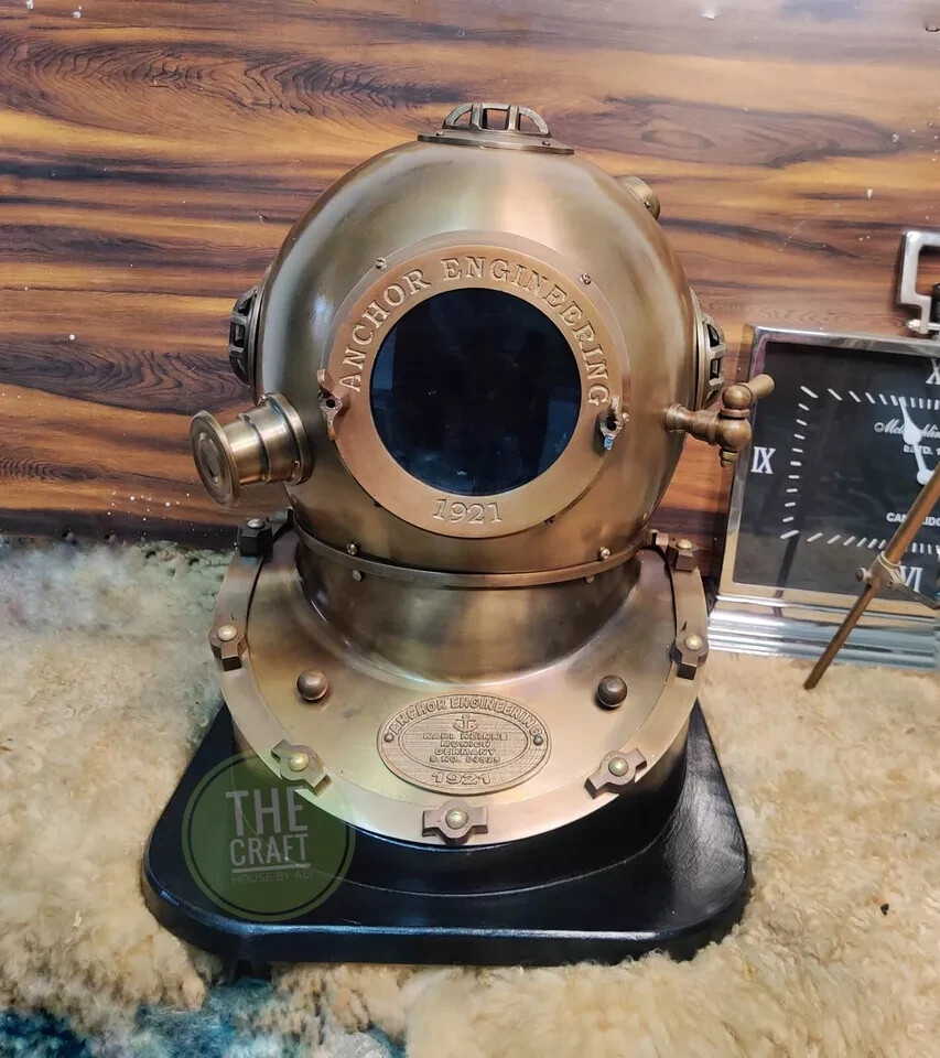 Old Diving Helmet Replica