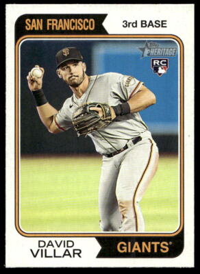 2023 Topps Heritage #129 David Villar | eBay