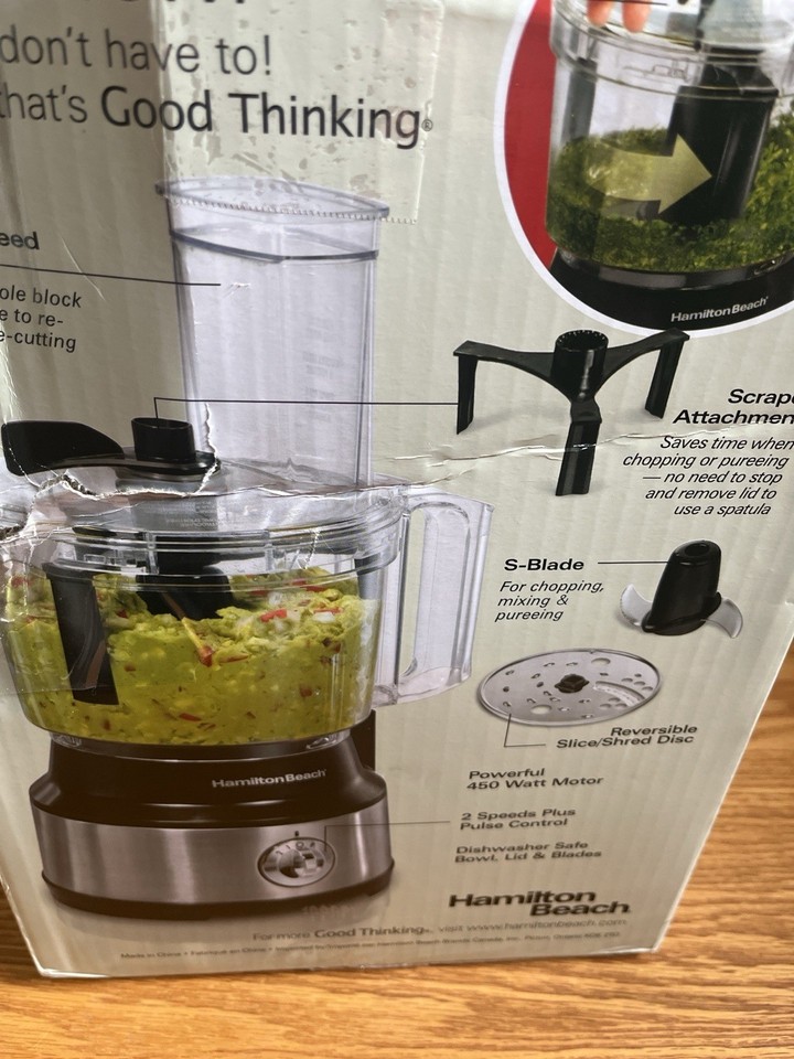 Hamilton Beach 70730 Bowl Scraper Food Processor – 10 Cup Capacity 🆕 ...