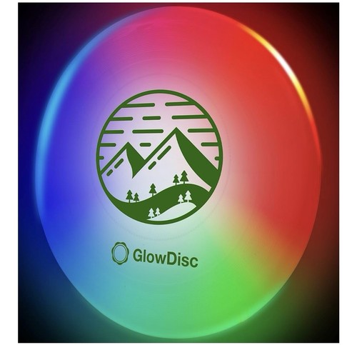 GlowDisc LED Light Up Flying Disc Frisbee, Cute Designs, Motion ...