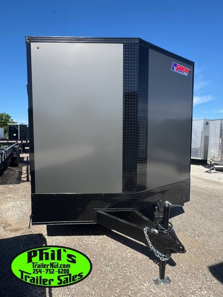 Pace American 8.5X24 Cargo / Enclosed Trailer REAR WING & UPGRADED .080 ...