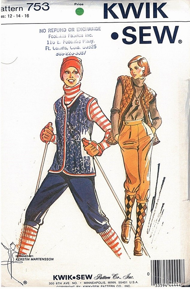 Vintage Kwik Sew Misses Ladies Sewing Pattern You Pick | eBay