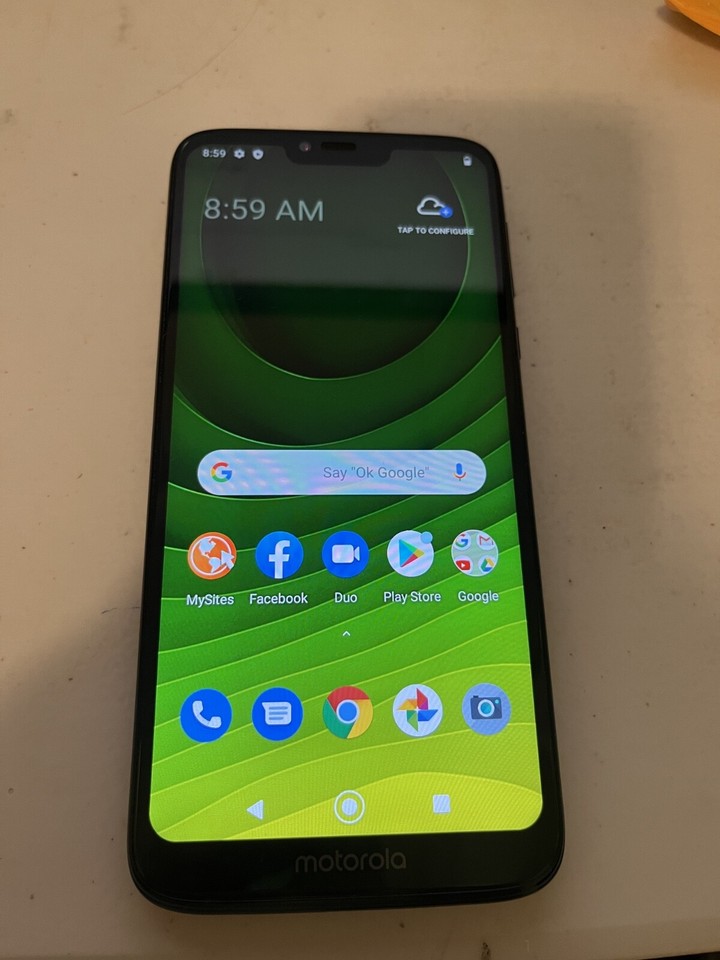 Motorola Moto G7 Optimo Maxx XT1955DL - 32GB - Marine Blue (TracFone ...